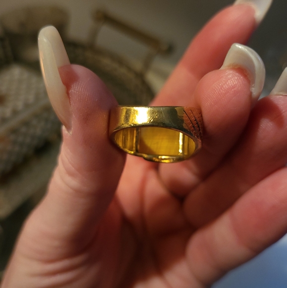 Uncas | Jewelry | Vintage Uncas 4k Gold Filled Tigers Eye Ring | Poshmark